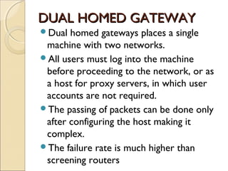 Firewalls | PPT