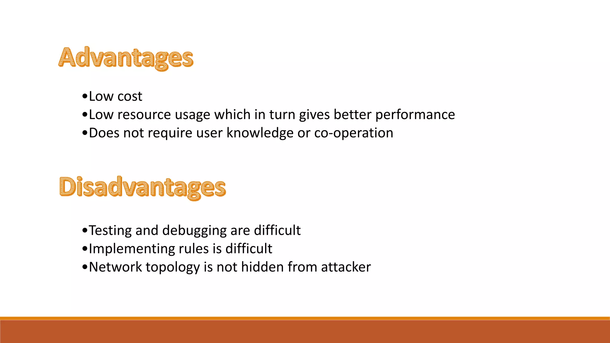 Firewalls And Packet Filters Ppt