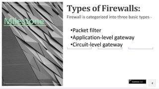 Firewalls And its types in cyber security | PPTX