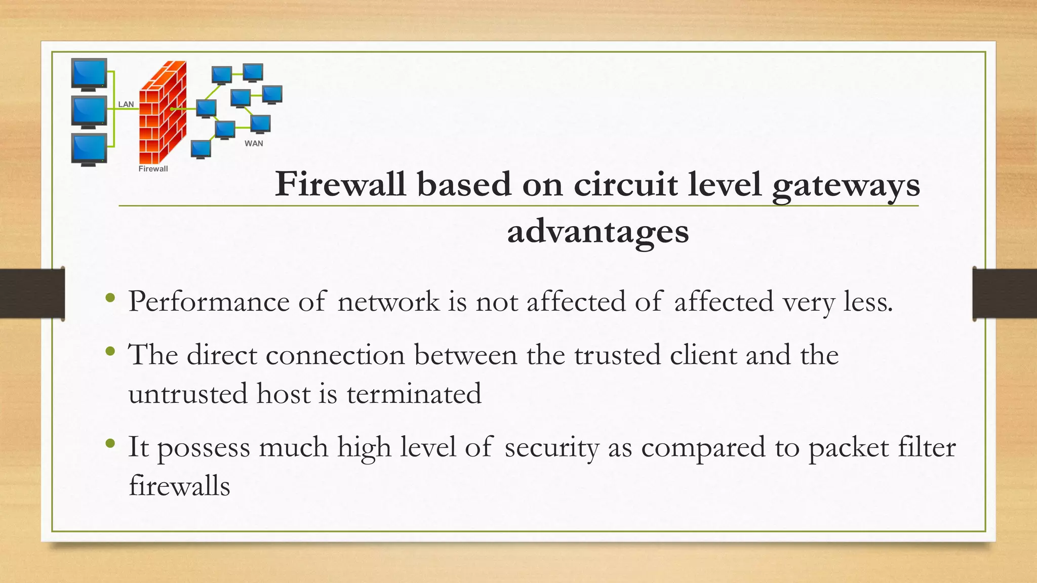 Firewall Security Definition Ppt