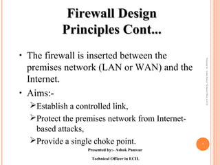 Firewalls & Trusted Systems by Ashok Panwar | PPT