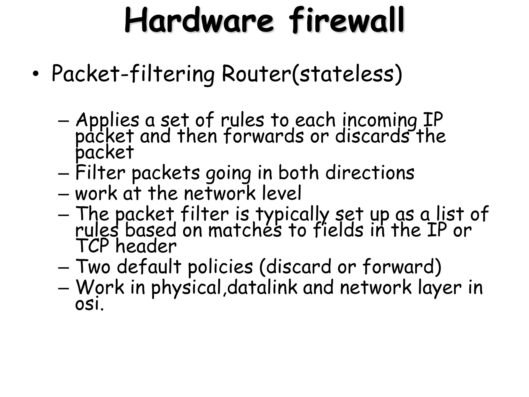 Firewall | PPTX