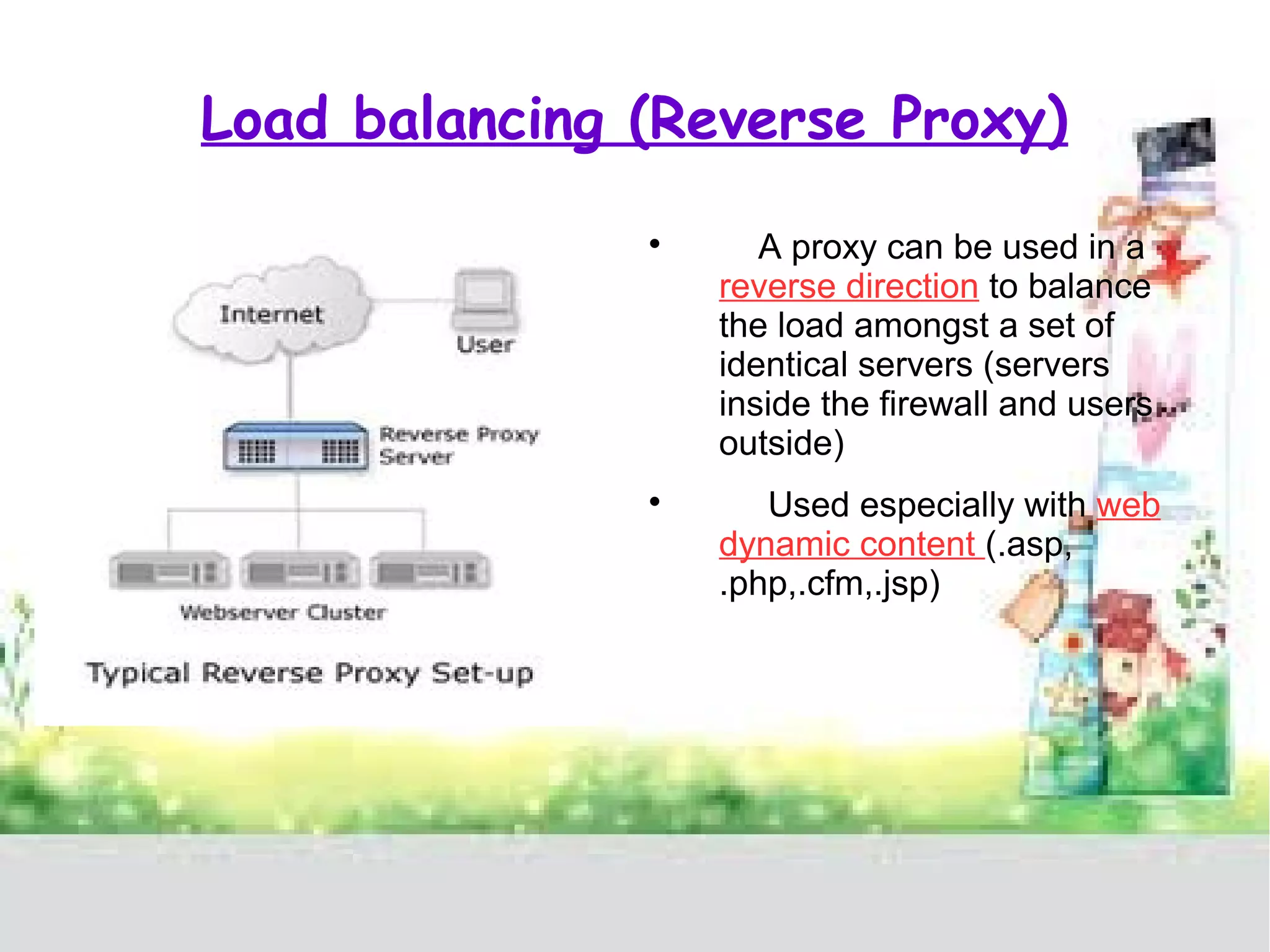 Firewall with proxy server. | PPT