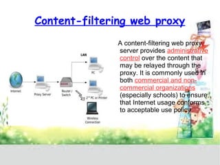 Firewall with proxy server. | PPT
