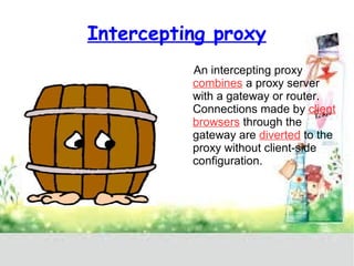 Firewall with proxy server. | PPT