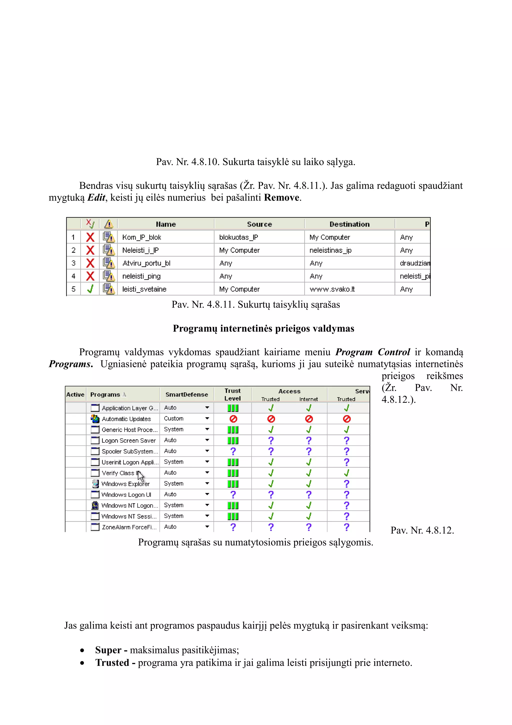 Firewall zone alarm | PDF
