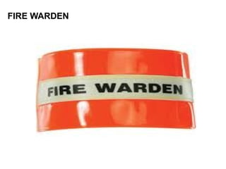 Construction Safety awareness training for Fire Warden | PPTX
