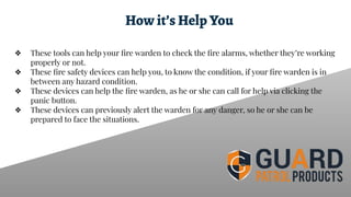 Fire warden system | PDF