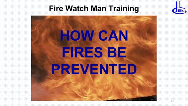 Fire Watcher Training.pptx | Chemistry | Science