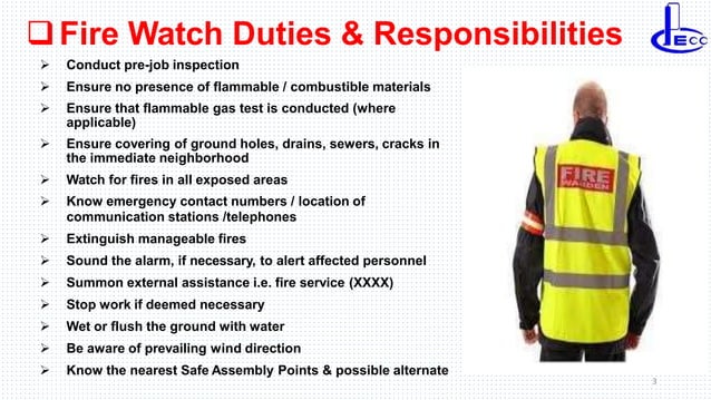 Fire Watcher Training.pptx | Chemistry | Science