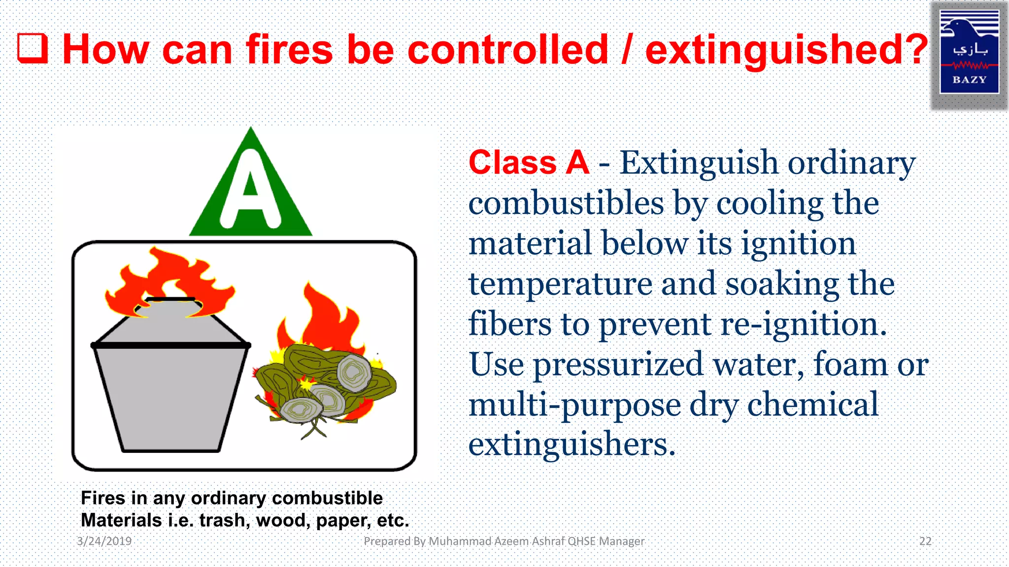 Fire watch man training | PDF