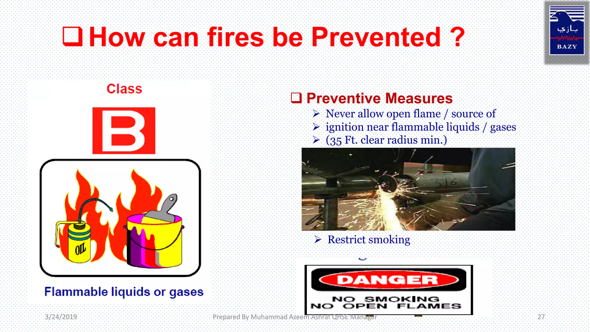 Fire watch man training | PDF