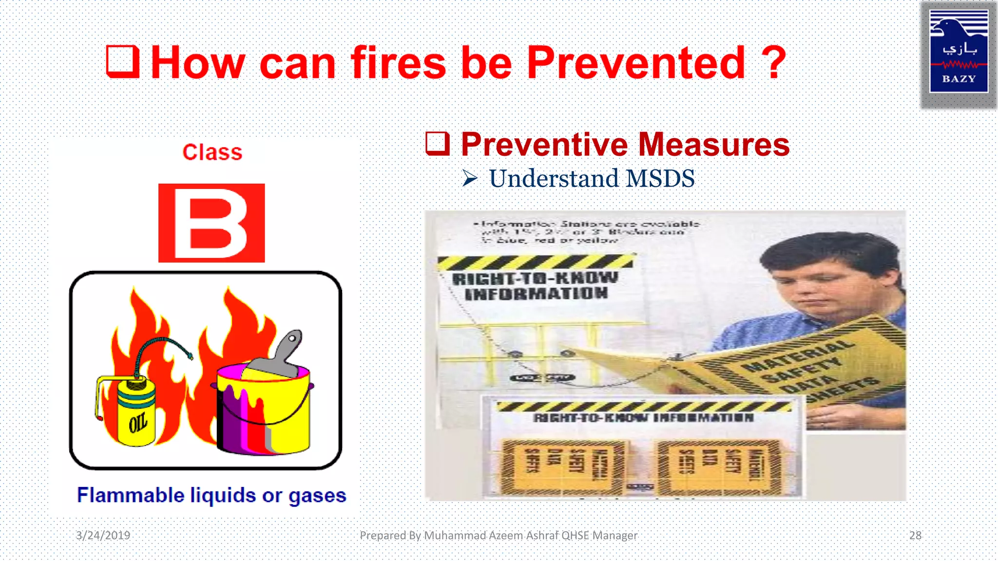 Fire watch man training | PDF