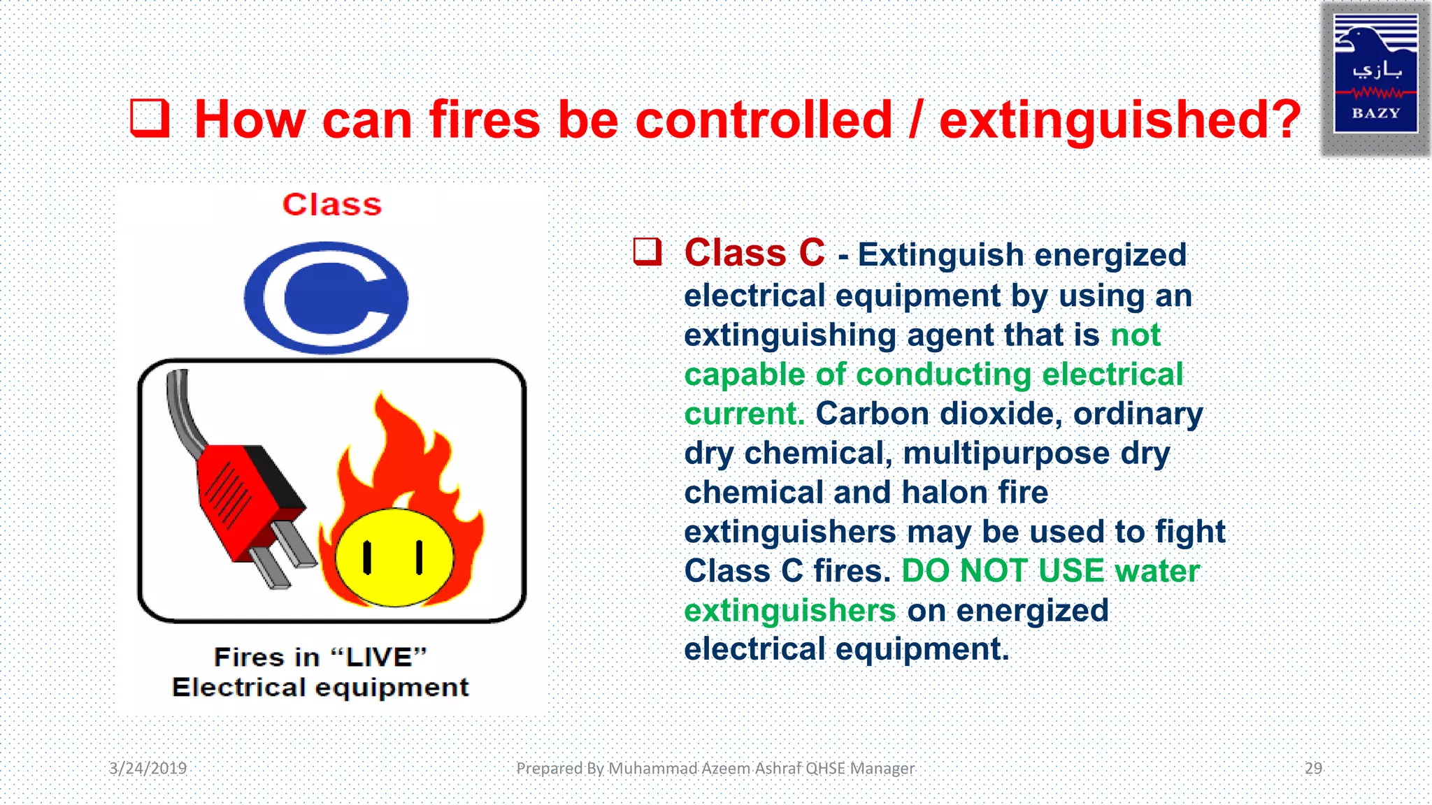 Fire watch man training | PDF