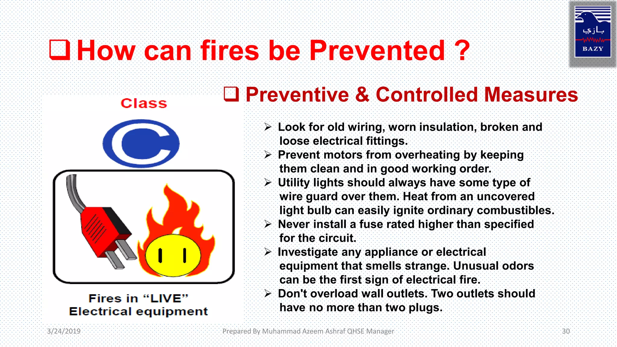 Fire watch man training | PDF