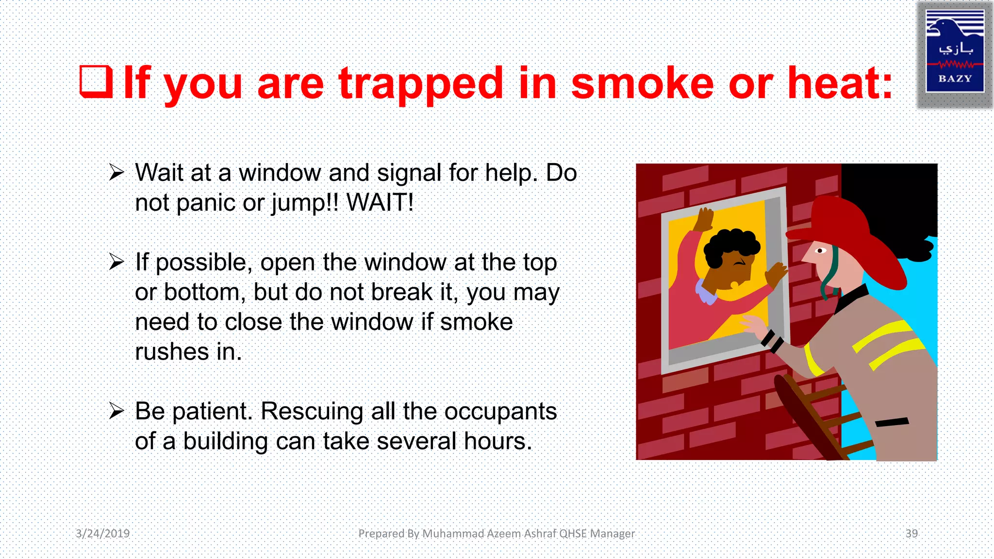 Fire watch man training | PDF