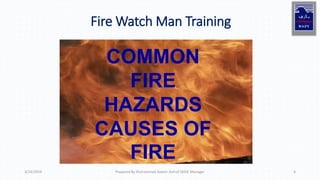 Fire watch man training | PDF