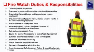 Fire watch man training | PDF