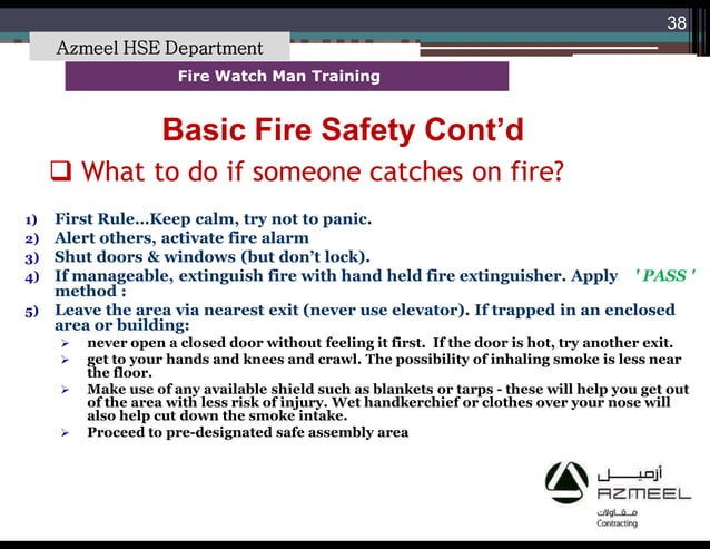 Fire_watch_training | PDF