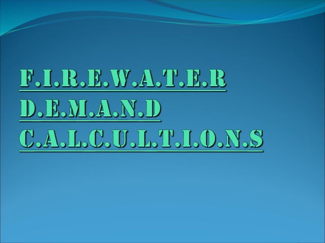 FIRE WATER DEMAND CALCULATION.pdf