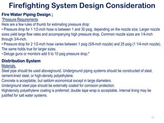 Fire water netowrk presentation | PDF