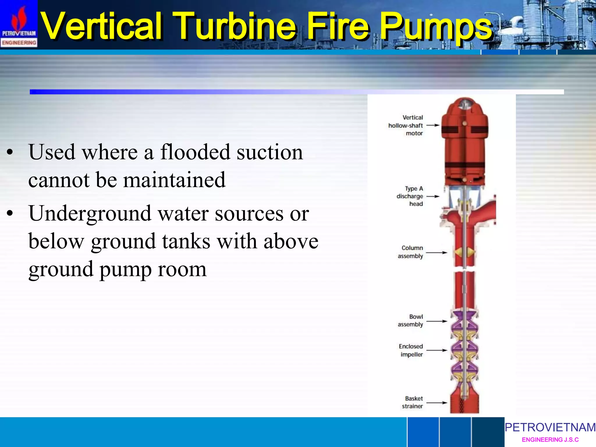 Firewater pump presentation ntt | PPTX