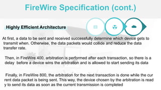 Fire wire | PPTX | Computer Networking | Computing