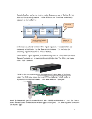 Firewire documentation final | PDF