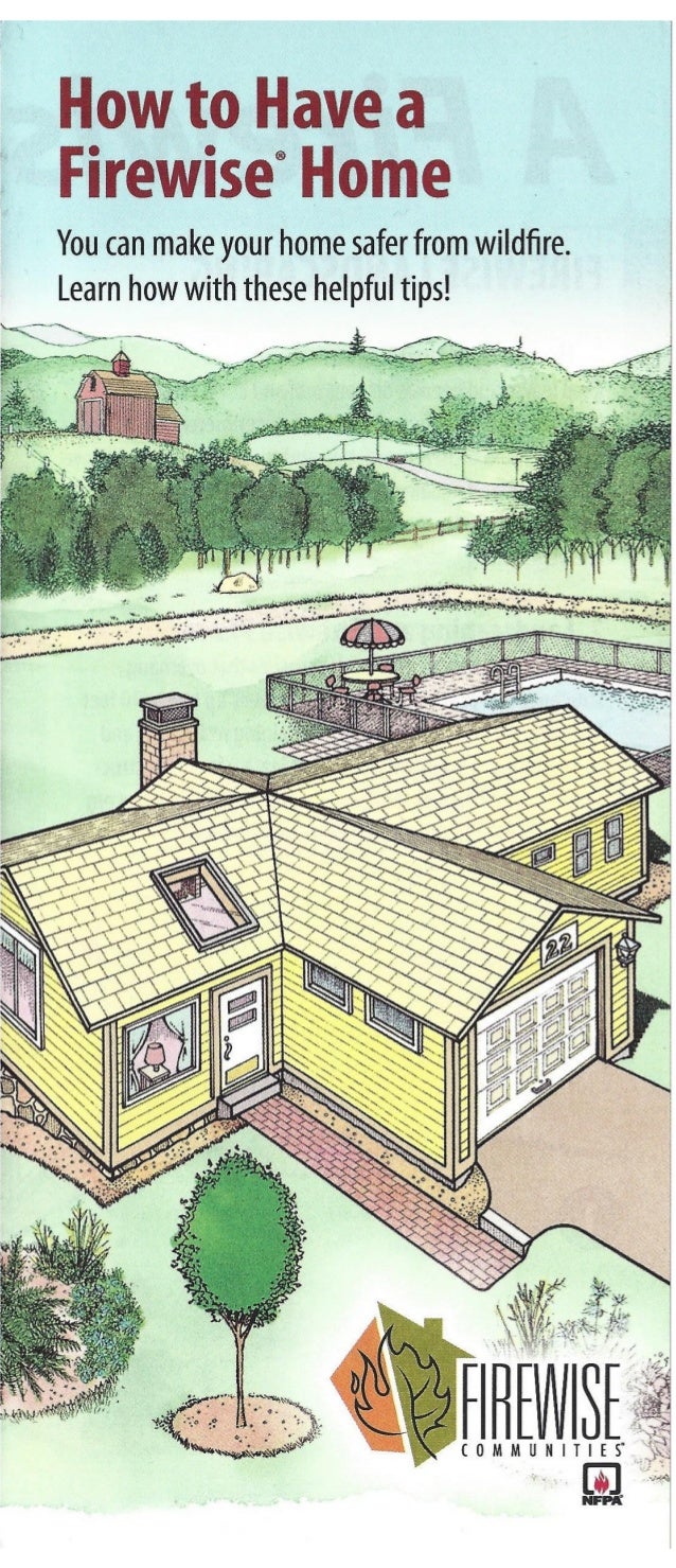 How to Have a Firewise Home