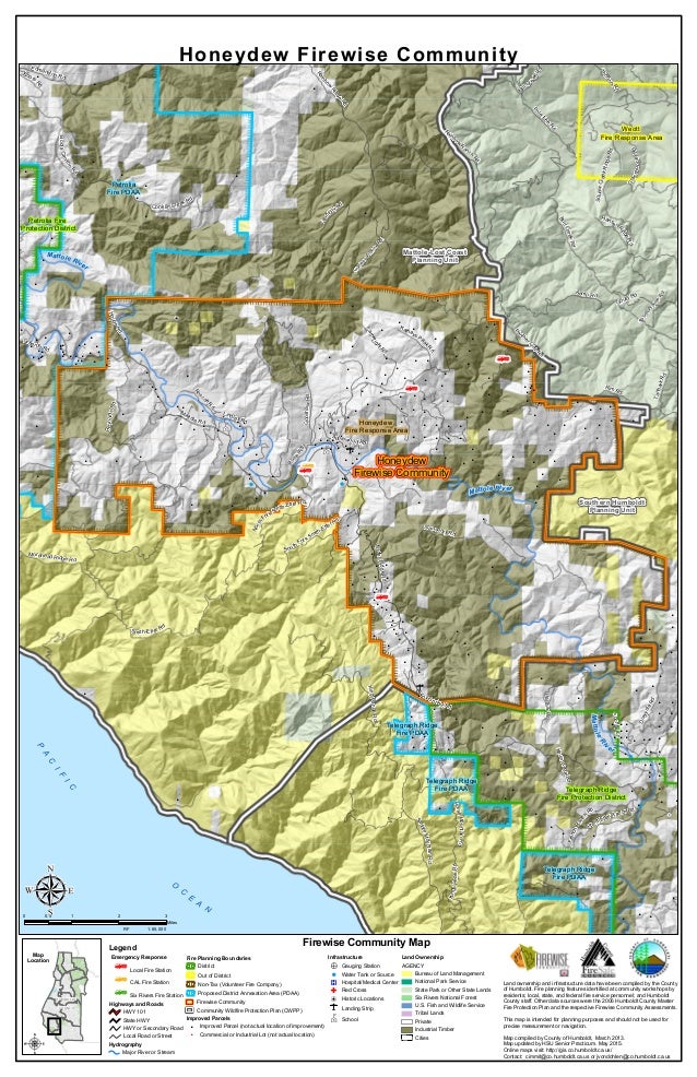 Firewise Map Honeydew