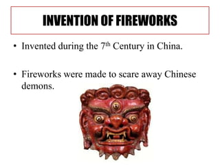 Firework presentation | PPTX