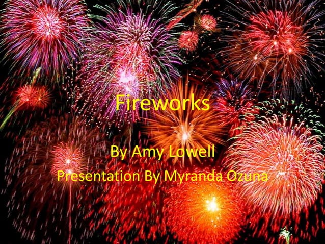 Fireworks | PPT