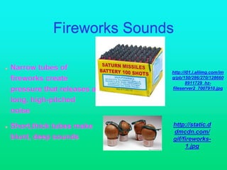 Chemistry of Fireworks | PPTX