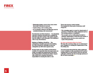 Firex ebook - FIRE SAFETY GUIDES | PPTX