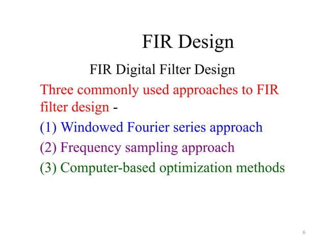 Importance of FIR filters power point.pptx