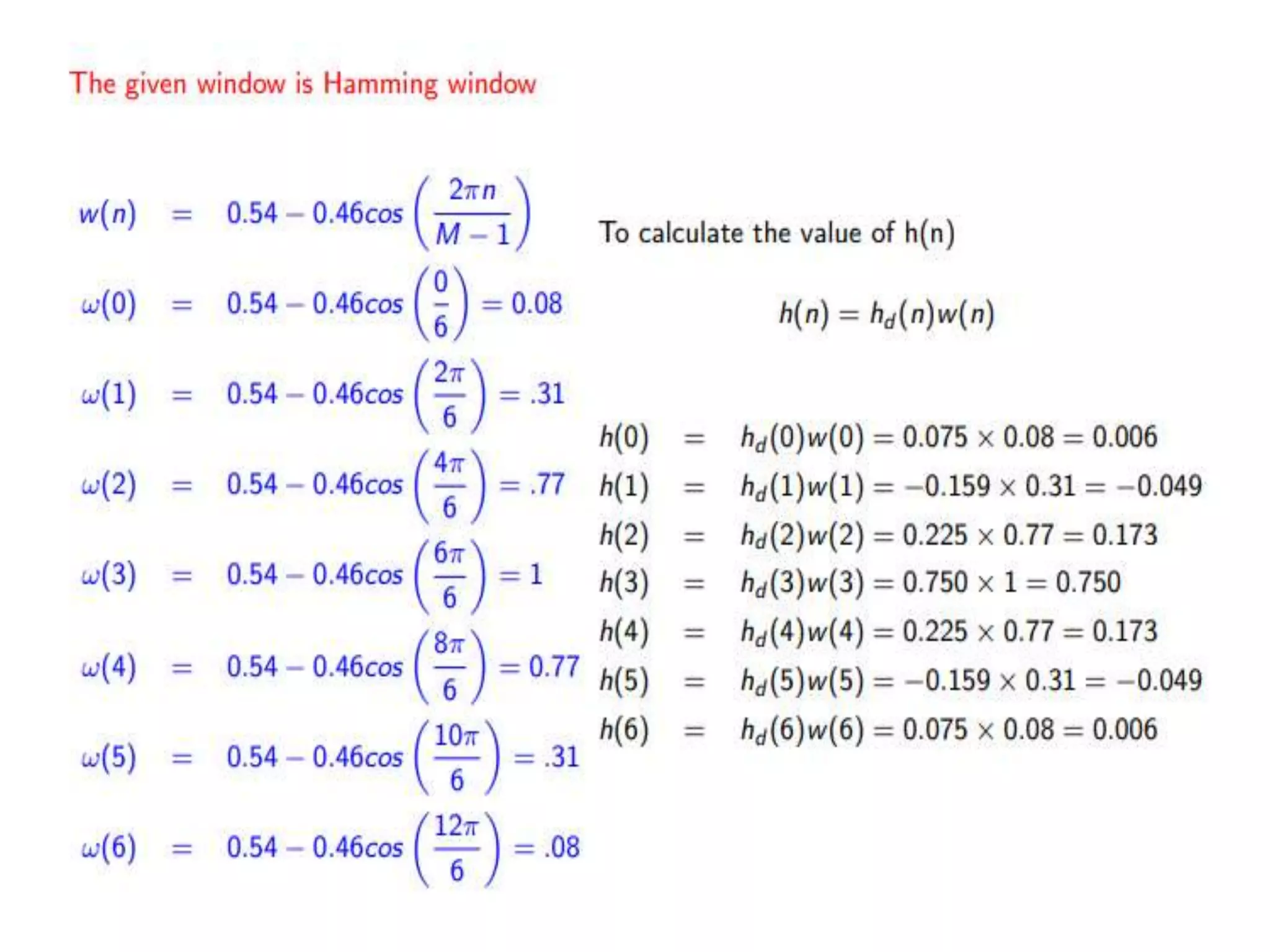 FIR Filter Design.pptx | Technology & Computing