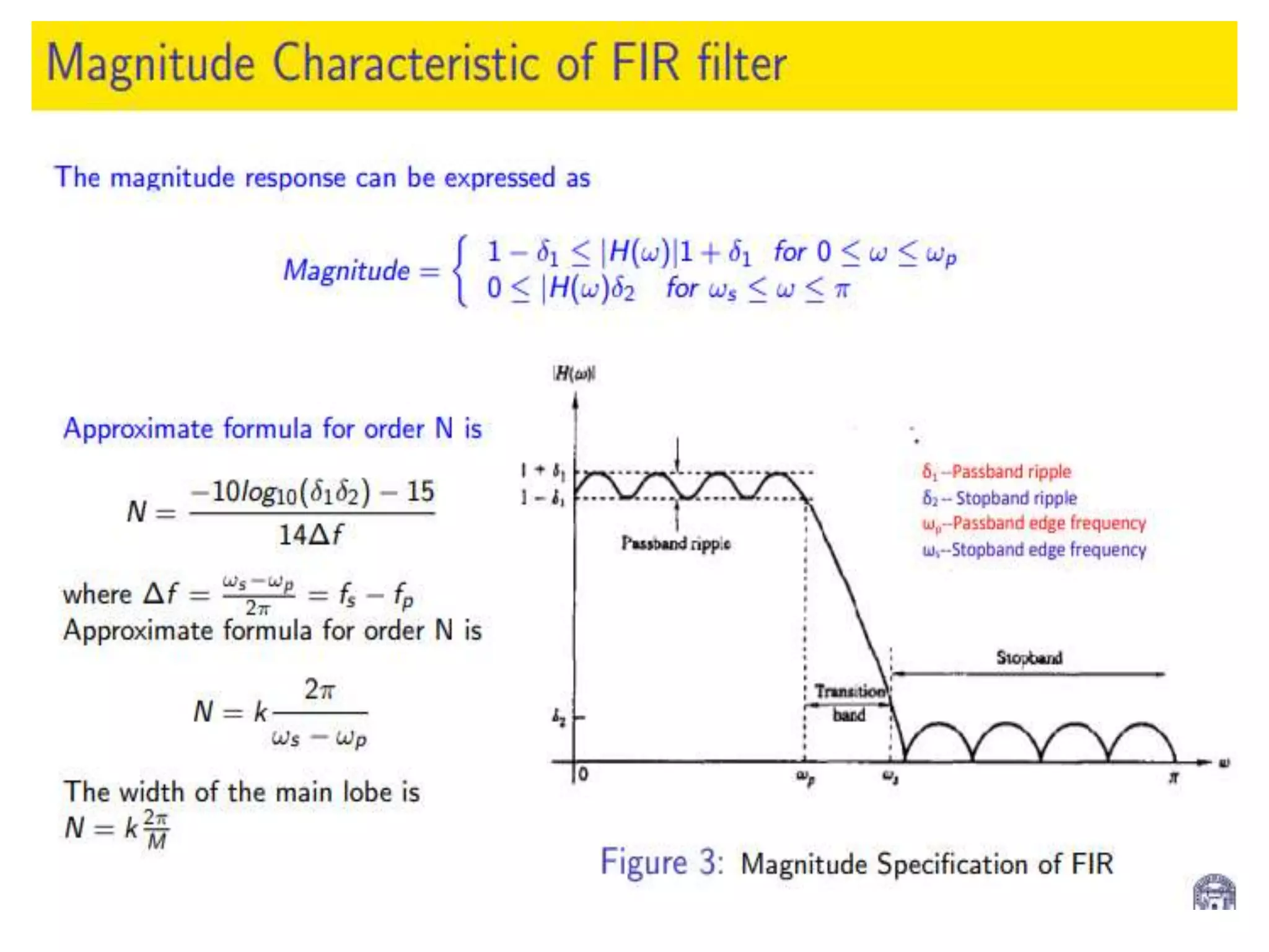 FIR Filter Design.pptx | Technology & Computing