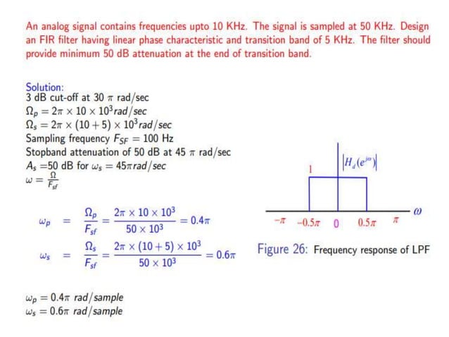 FIR Filter Design.pptx | Technology & Computing