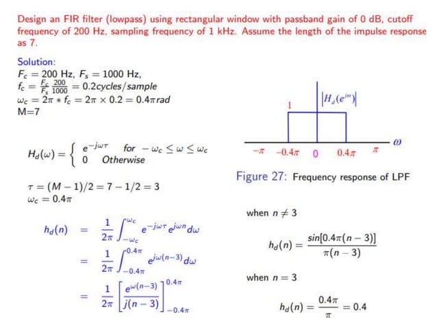 FIR Filter Design.pptx | Technology & Computing