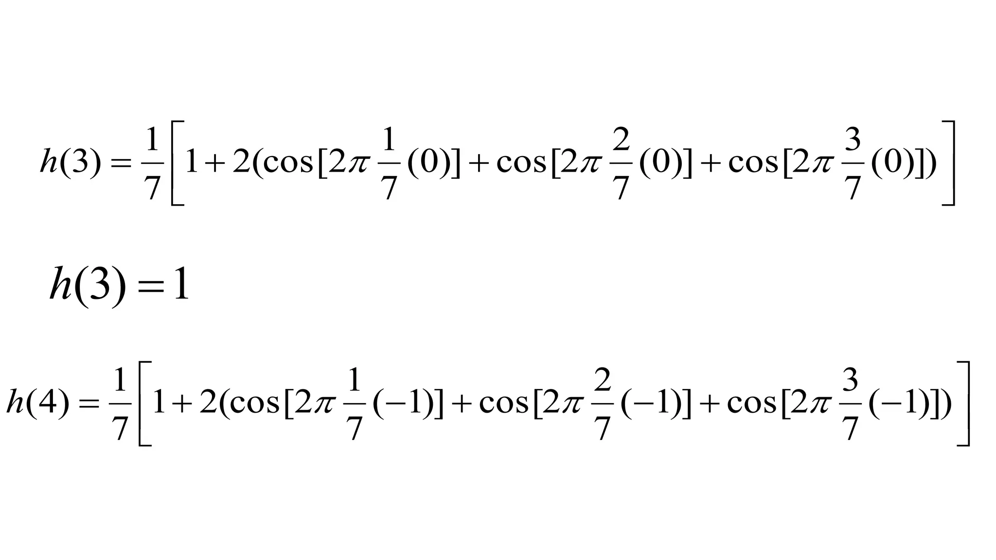 Fir filter design using Frequency sampling method | PPTX