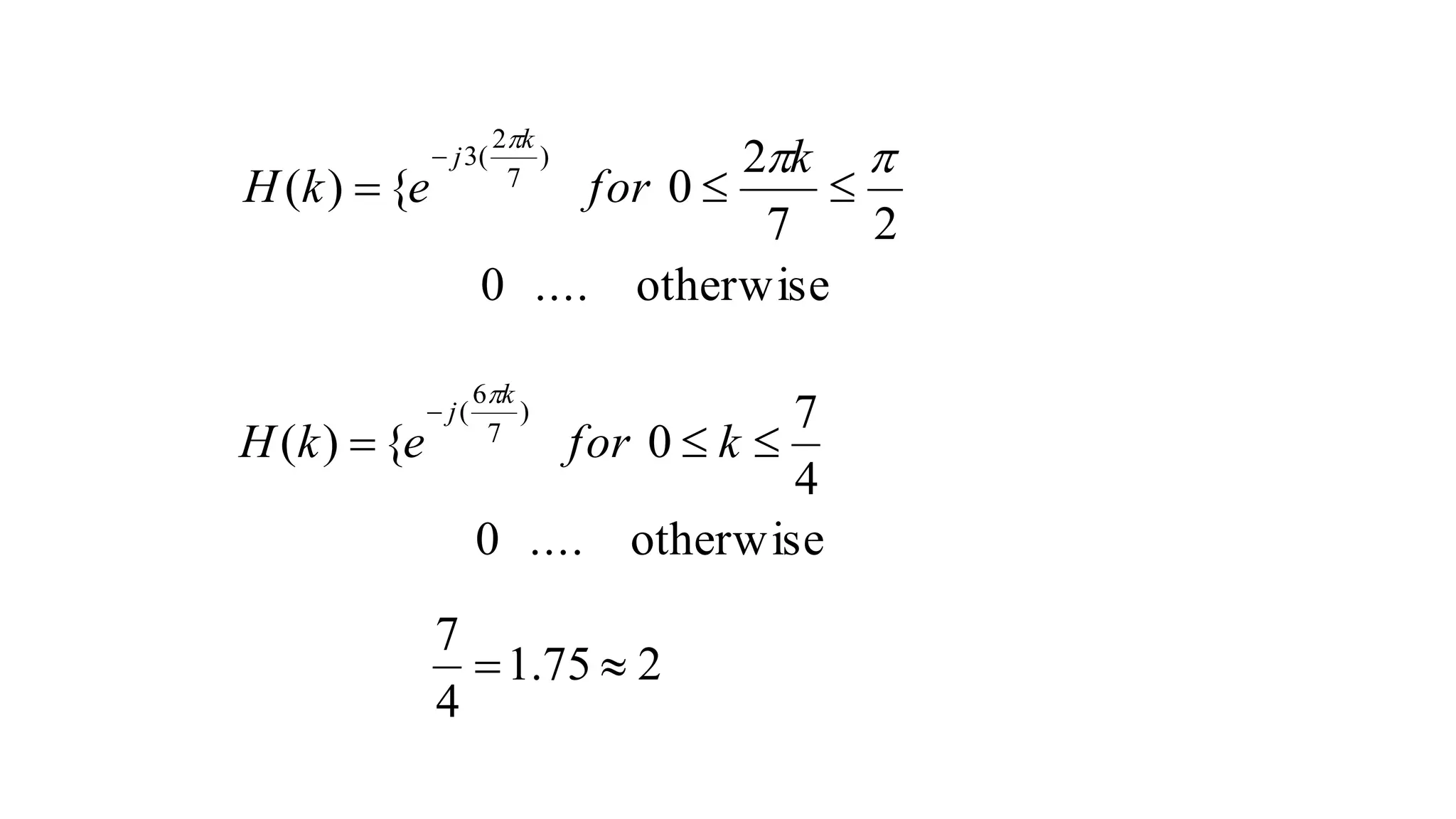 Fir Filter Design Using Frequency Sampling Method Pptx
