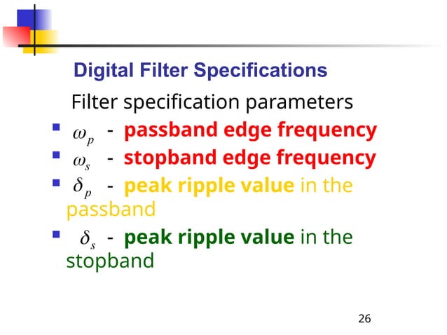 FIR Filters Lecture (What are FIR FIlters)pptx | PPTX