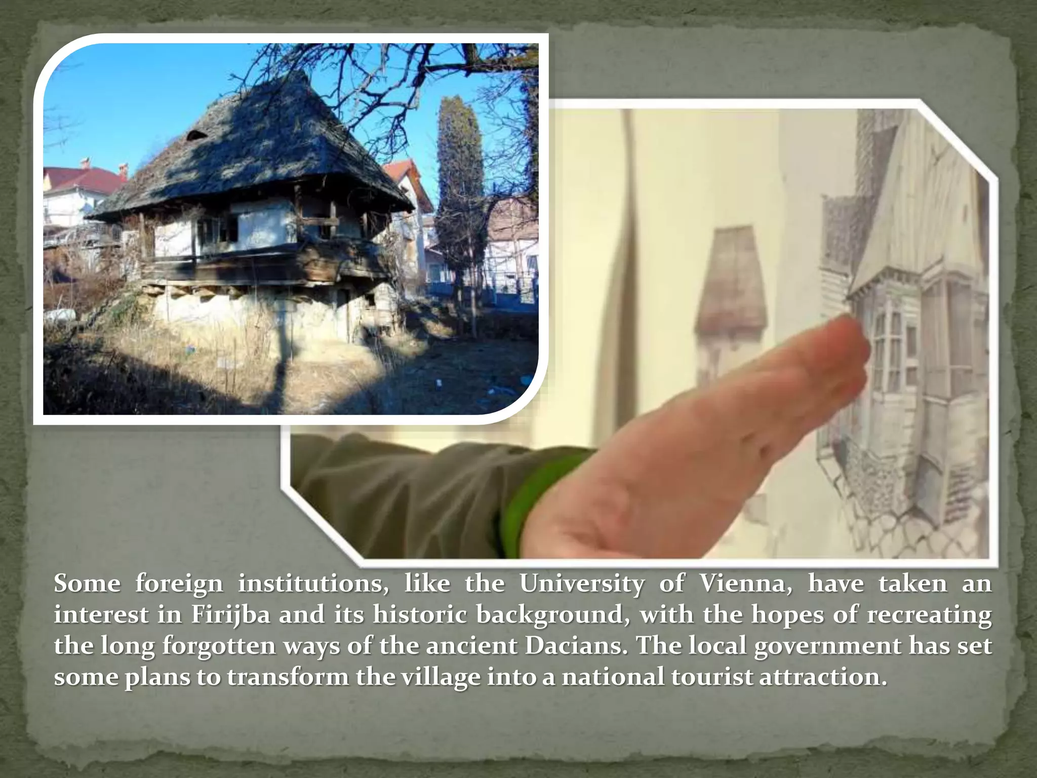Firijba the oldest village in romania | PPSX