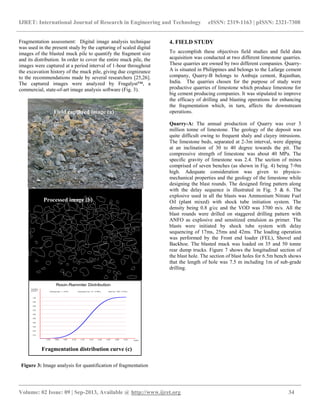 Firing patterns and its effect on muckpile shape parameters and ...