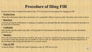 Fir & it’s evidentiary value | PPTX