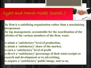 Theory of firm Presentation | PPTX