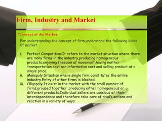 Theory of firm Presentation | PPTX