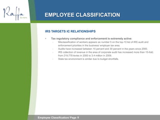2012-05-30 Employee Classification | PPT