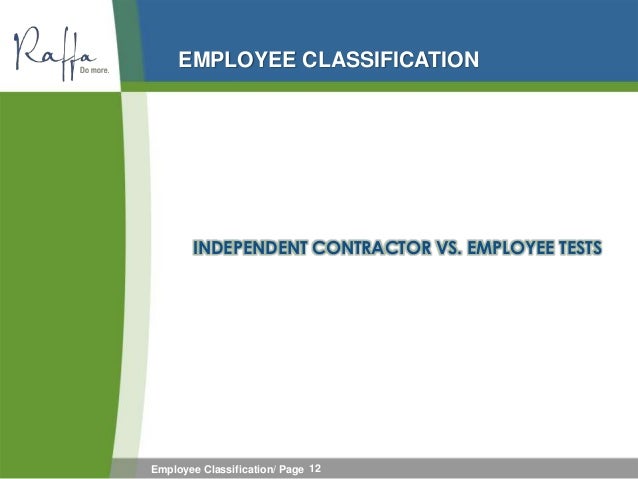 2012-05-30 Employee Classification