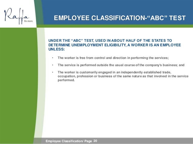 2012-05-30 Employee Classification